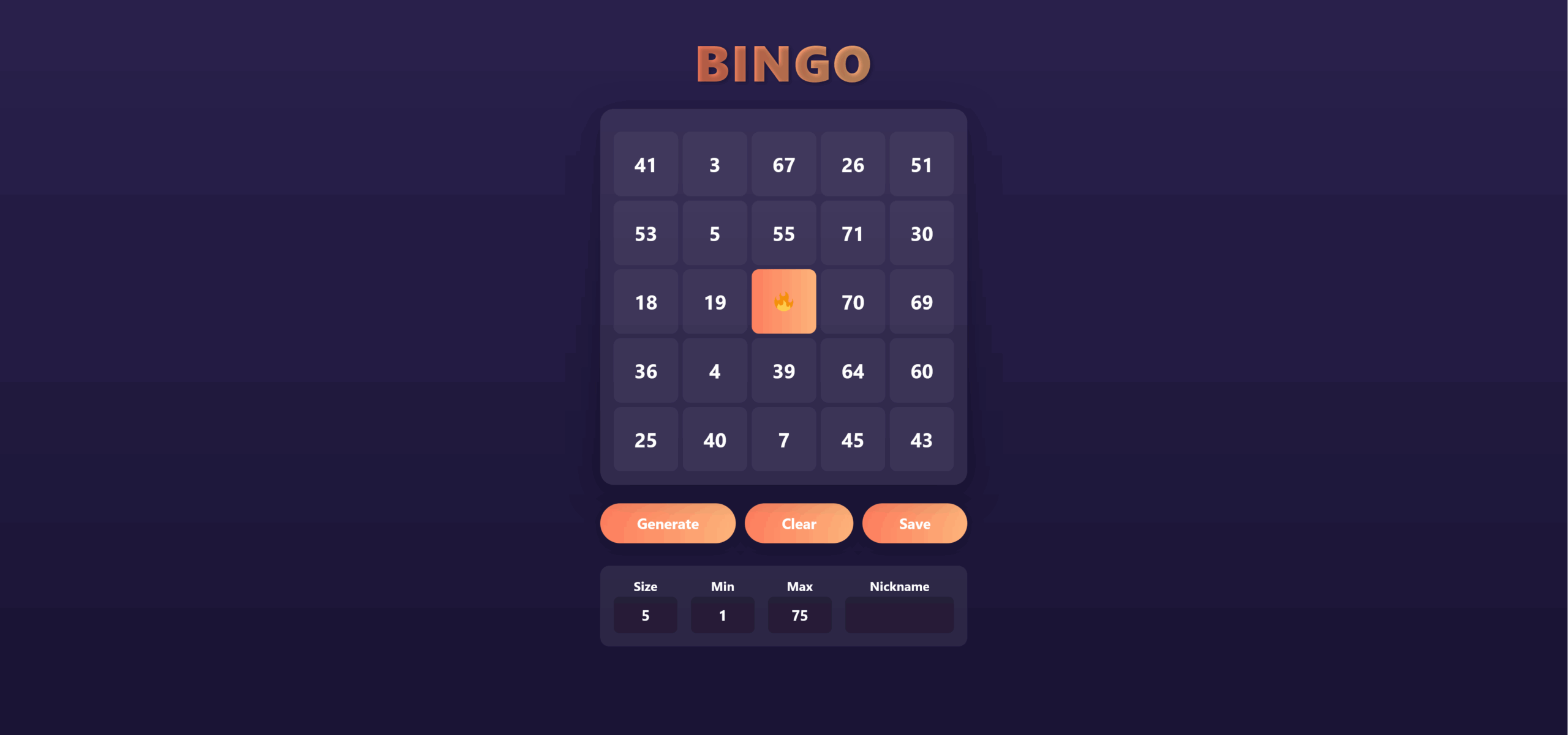 Custom Bingo Card Generator — Create & Print Your Own Bingo Game